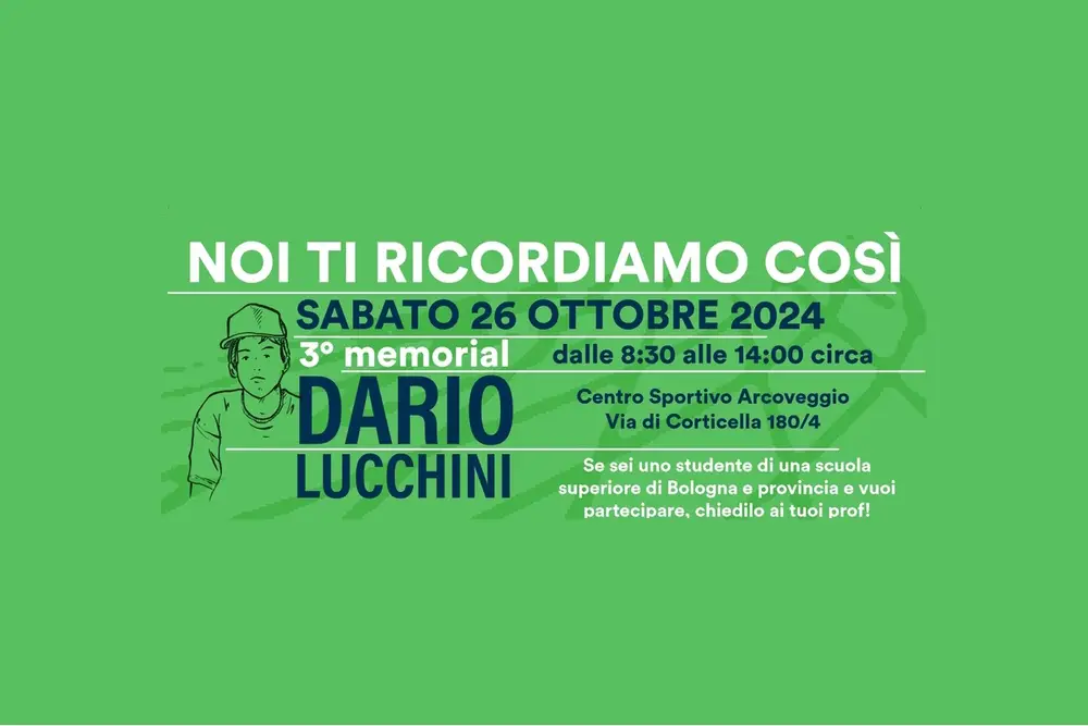 Sabato a Bologna il Memorial Dario Lucchini
