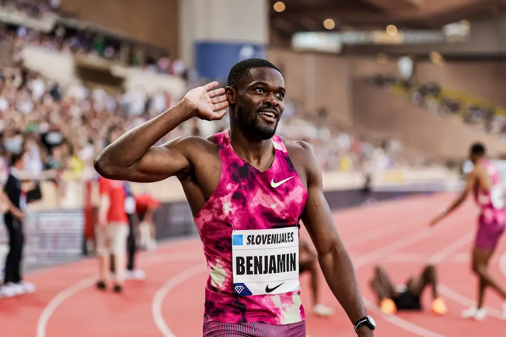 Rai Benjamin al Prefontaine Classic